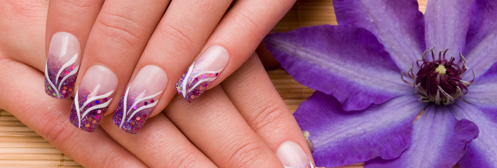 Ongles en acrylique - Orchid Nails à Genève